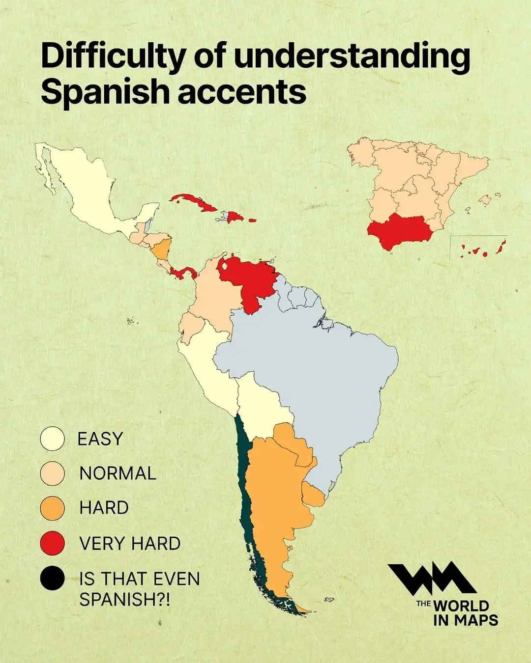 What is the easiest Spanish accent to understand in the world?